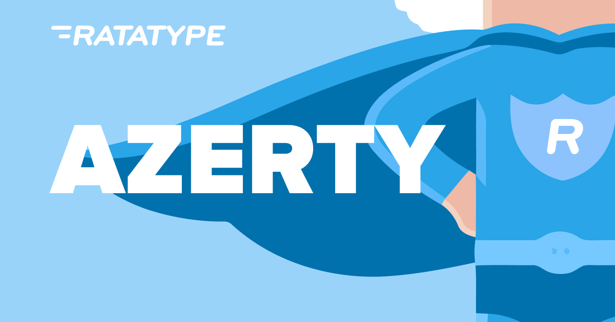 15 free typing lessons for English AZERTY keyboard — Ratatype