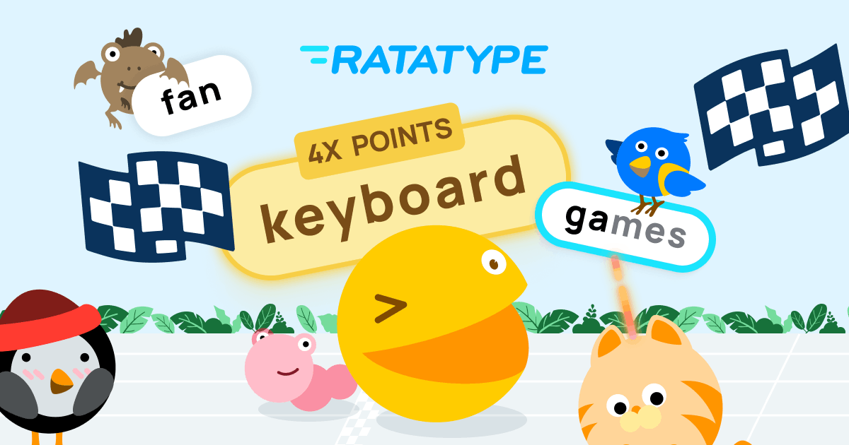 Best typing games for kids and adults — play and study with Ratatype